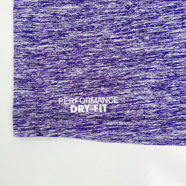 Galaxy DRY-FIT Womens Performance Tee (Purple) - GO ALL DAY® Athletic ...