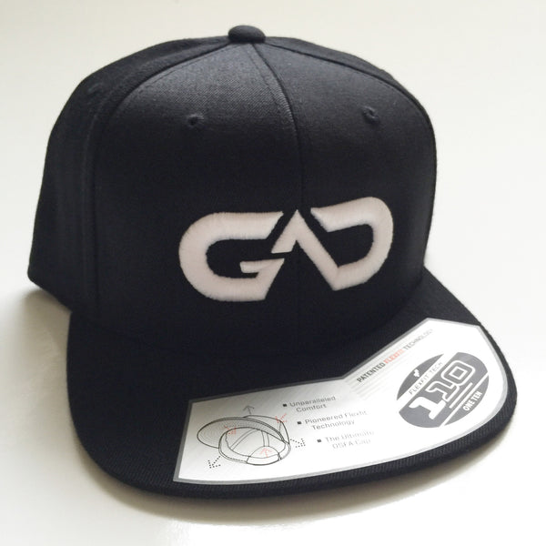 GO ALL DAY® Logo Snapback Hat (Black) - GO ALL DAY® Athletic Apparel